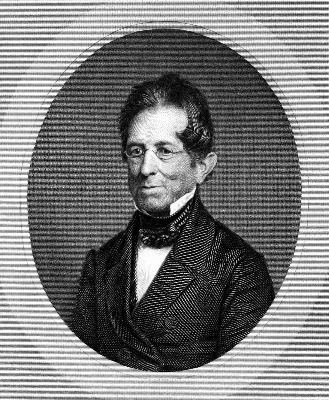 04-15 thomas gallaudet engraving – Today in Connecticut History